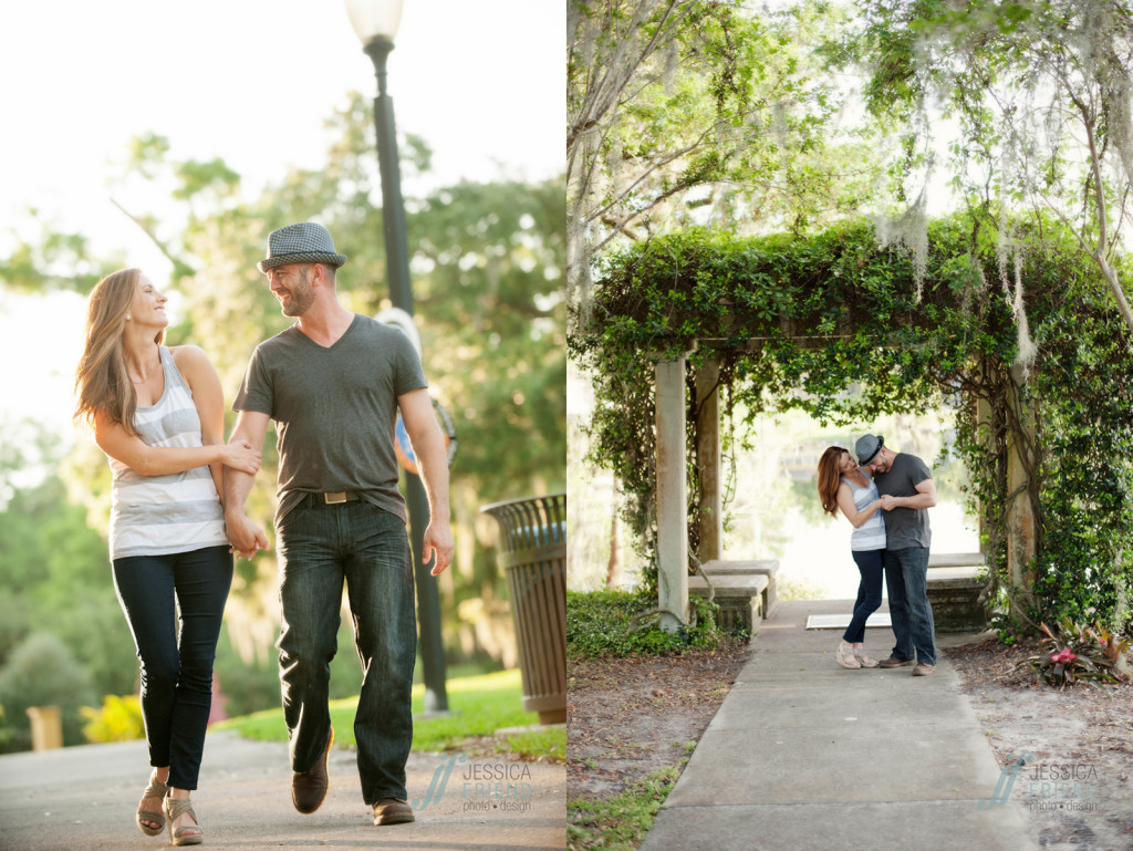 Abby & Danny's engagement session - Orlando Photographer | Jessica ...