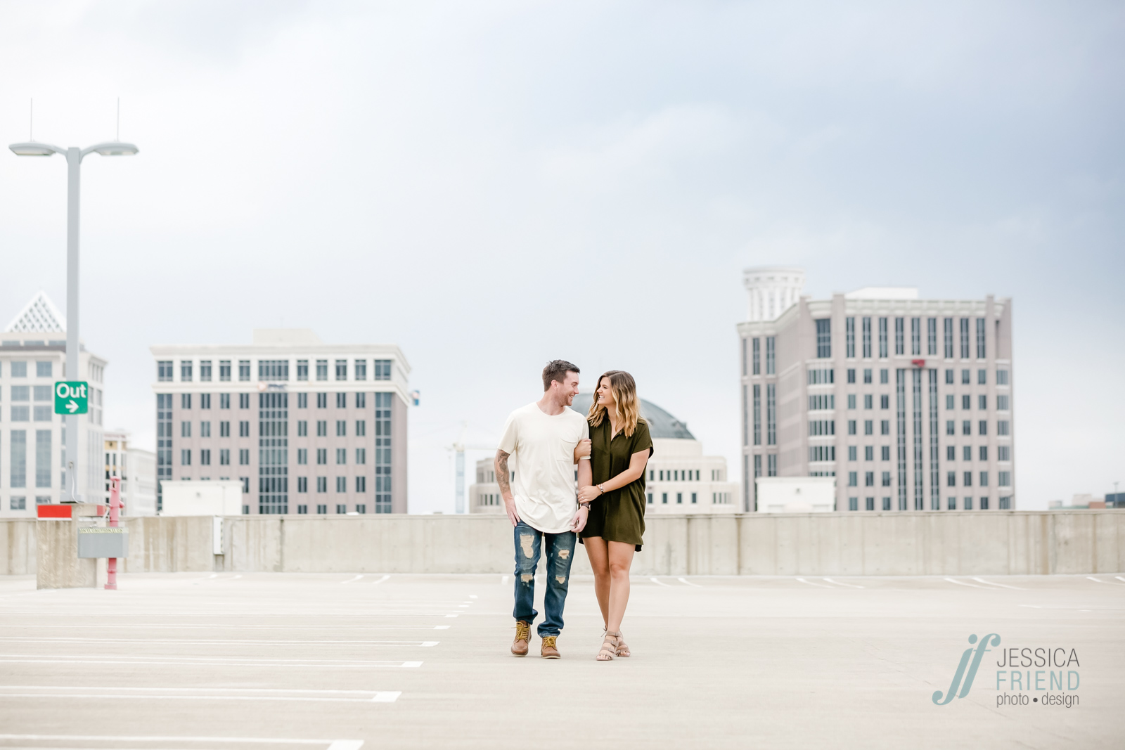 rooftop engagement session - Orlando Photographer | Jessica Friend ...